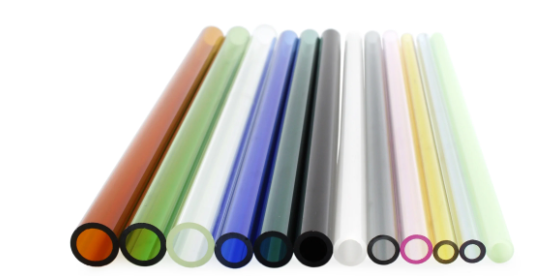 Coloured Glass Tubes – Custom Tinted & Decorative Glass Tubing | John ...